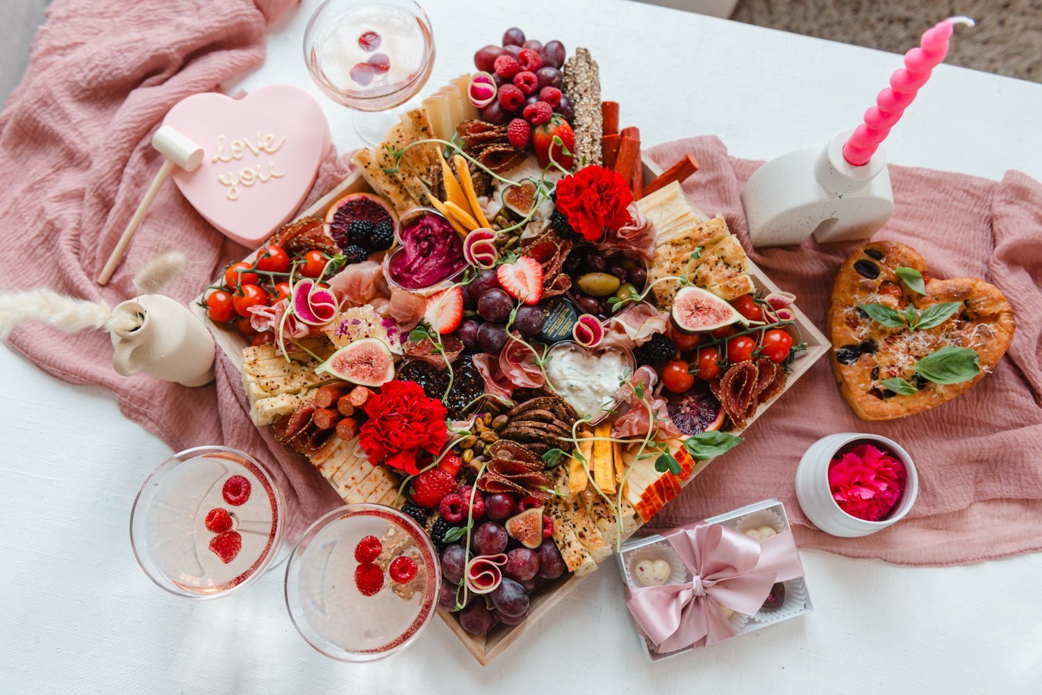 Elevate Your Valentine's Day with a Romantic Charcuterie Board – Olive & Fig